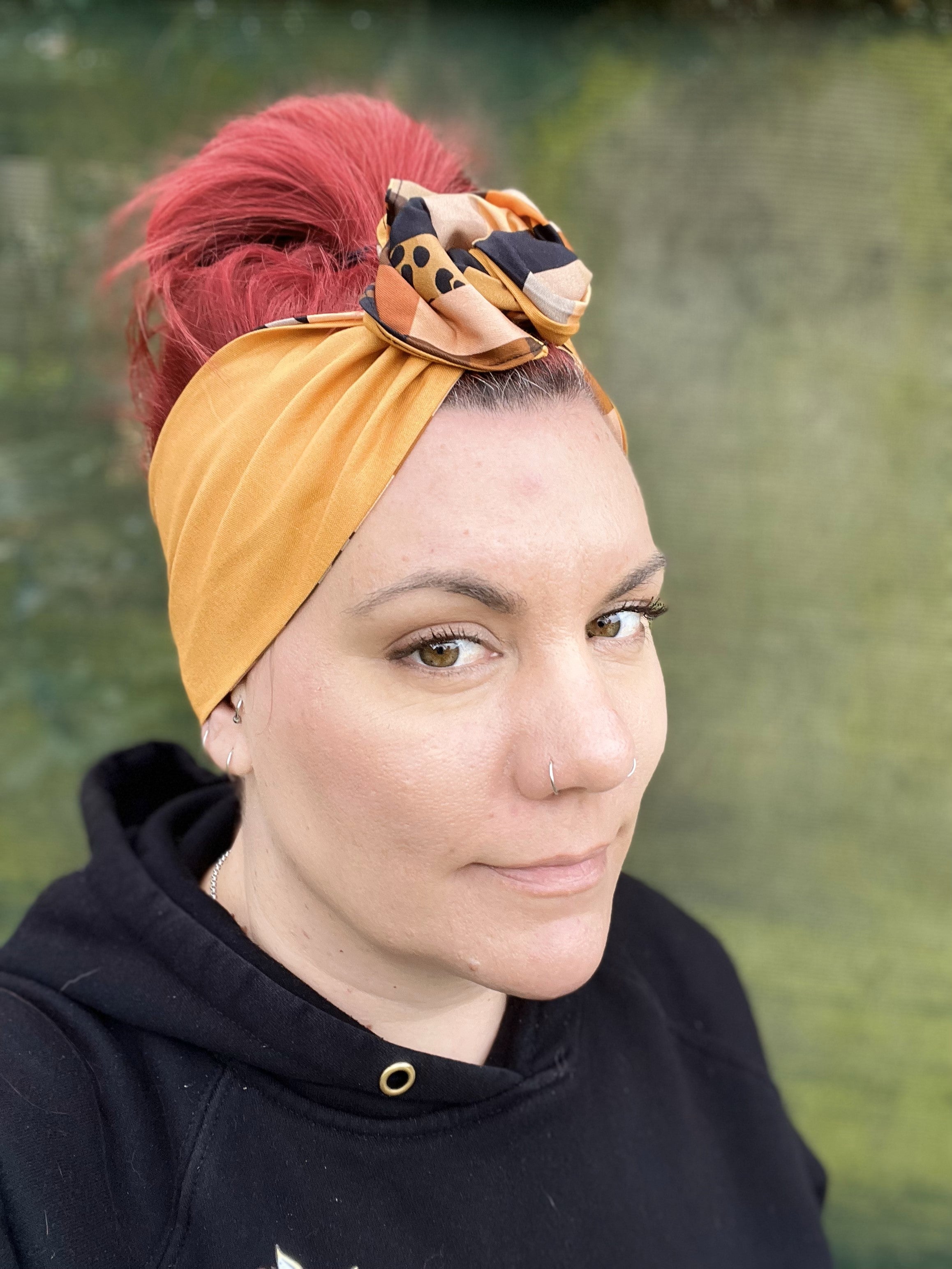 Wire Headbands, Wired Head Wraps, Turbans and Scrunchies with Bows ...