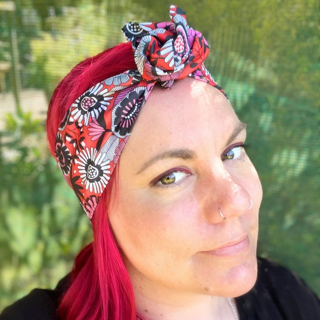 Material Headbands With Wire | Melbourne Made | Stay In Place All Day ...