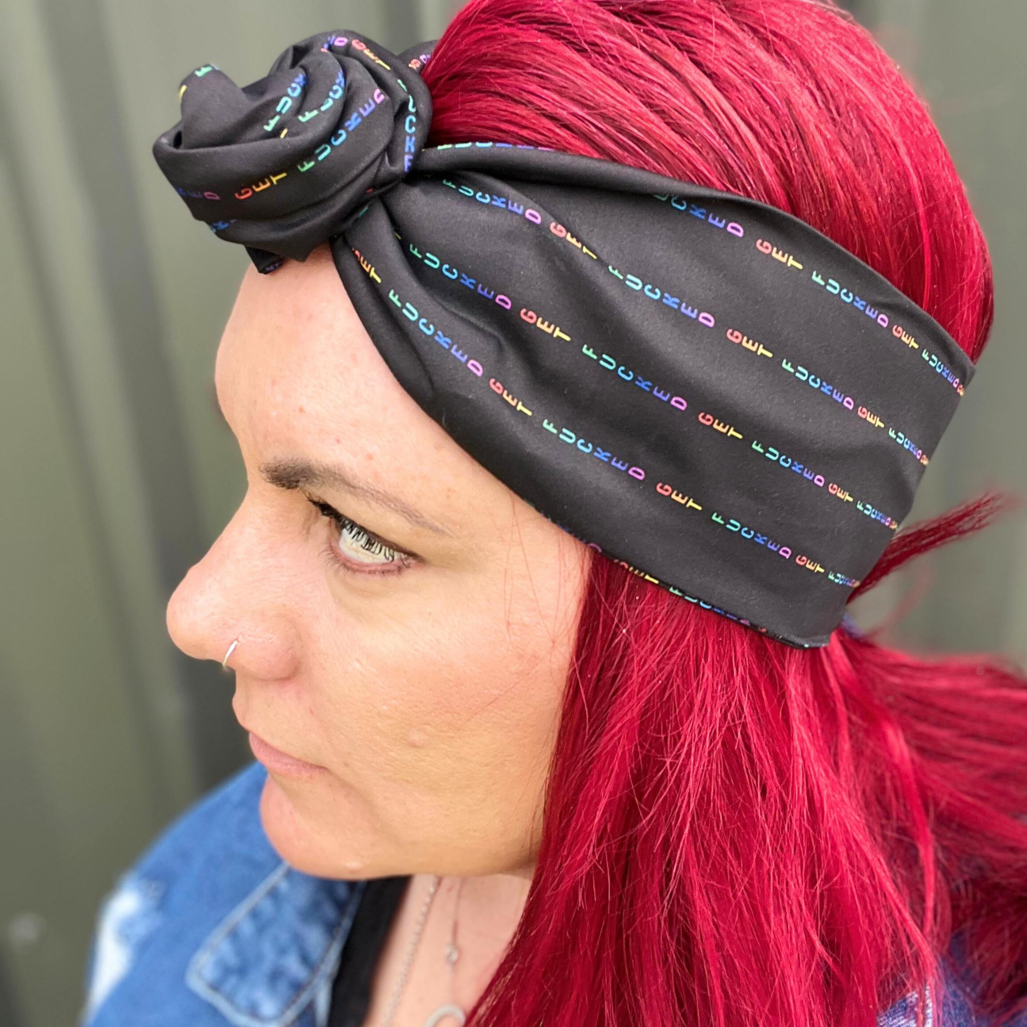 Wire Headbands, Wired Head Wraps, Turbans and Scrunchies with Bows ...