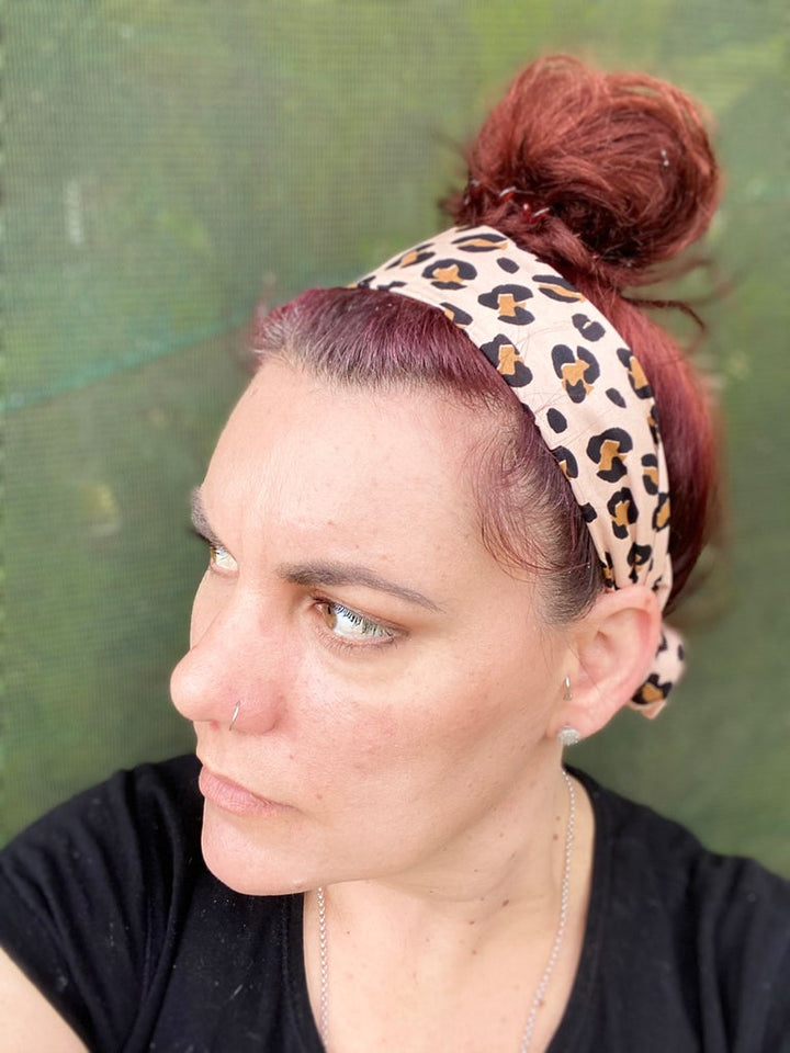 Material Headbands With Wire | Melbourne Made | Stay In Place All Day ...